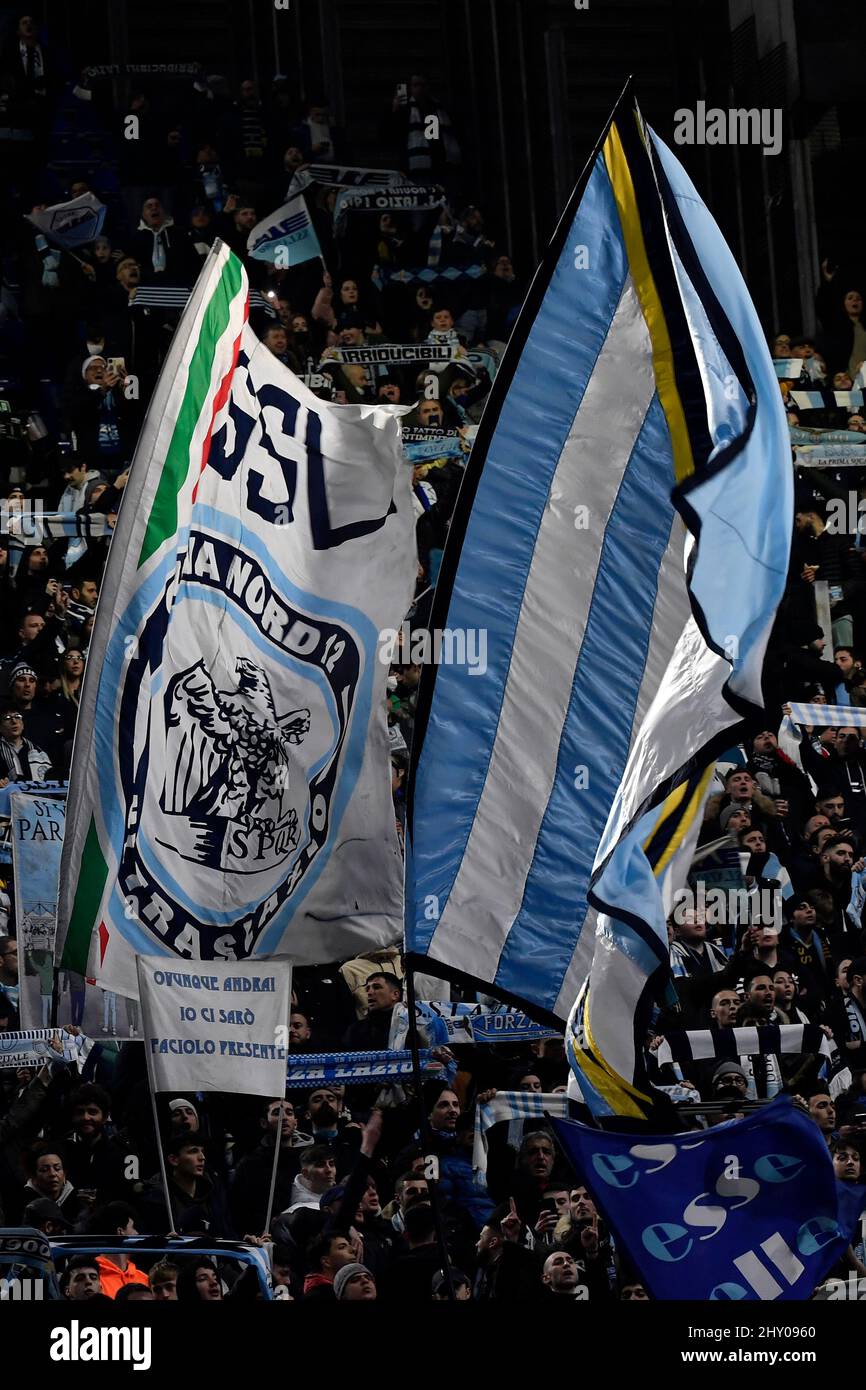 Lazio fans hi-res stock photography and images - Alamy