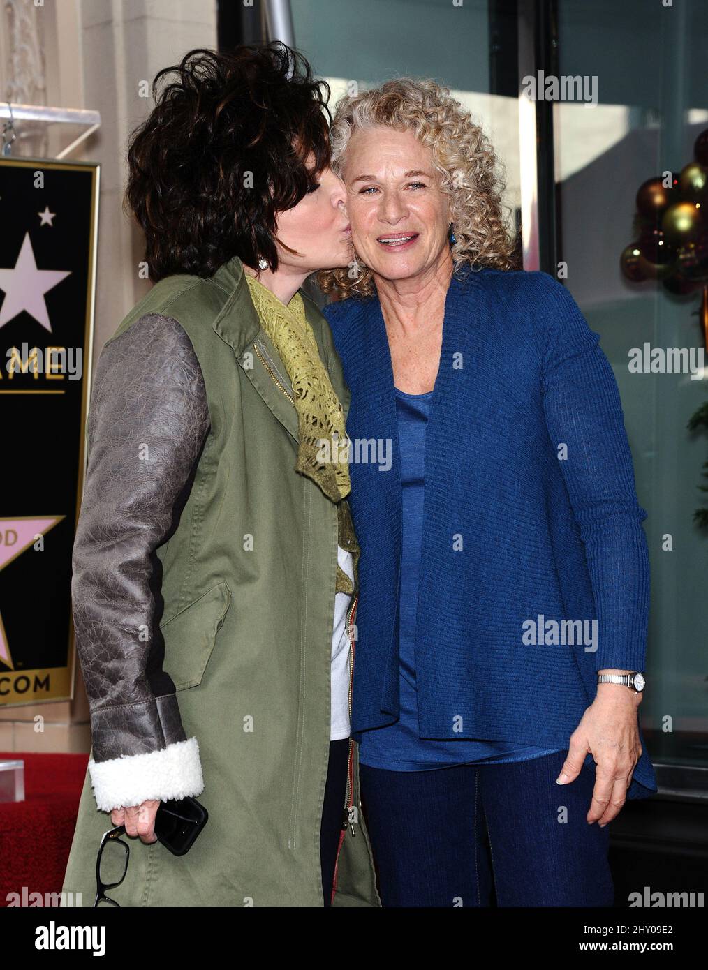Carole King & Carole Bayer Sager attending the Walk of Fame Honors ...