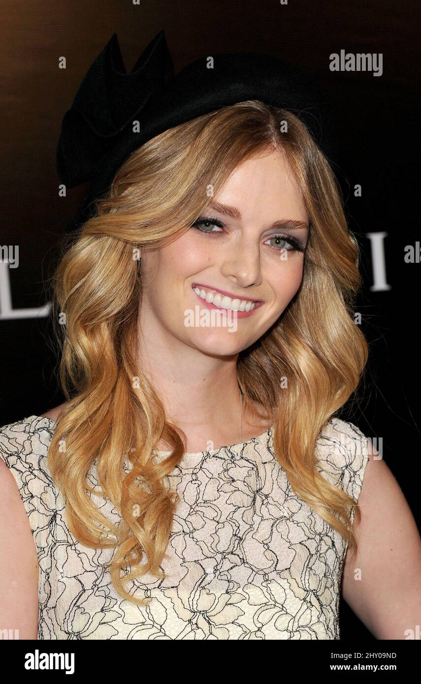Lydia Hearst attending the Rodeo Drive Walk Of Style Honoring BLVGARI ...