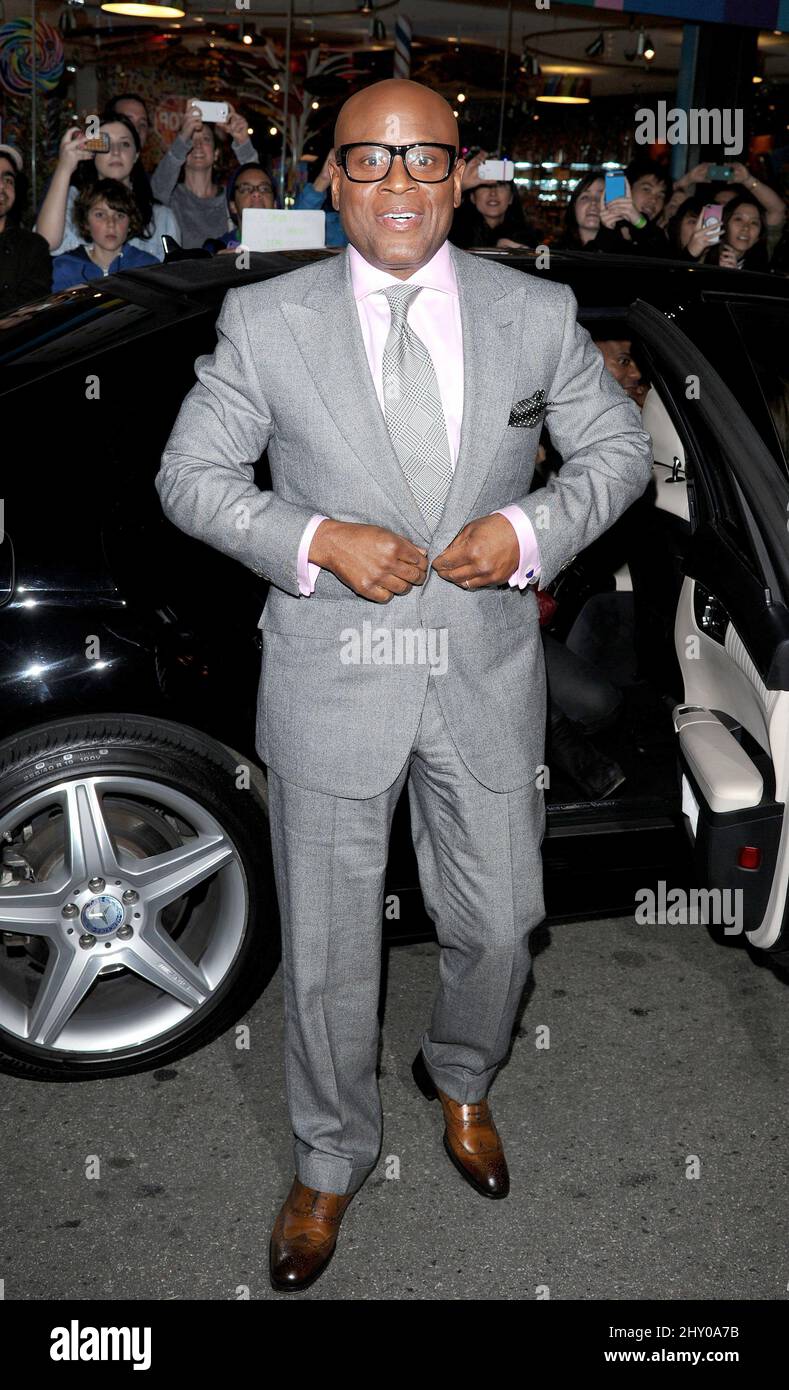 LA Reid attending the 2012 "X Factor" Viewing Party held at Mixology ...