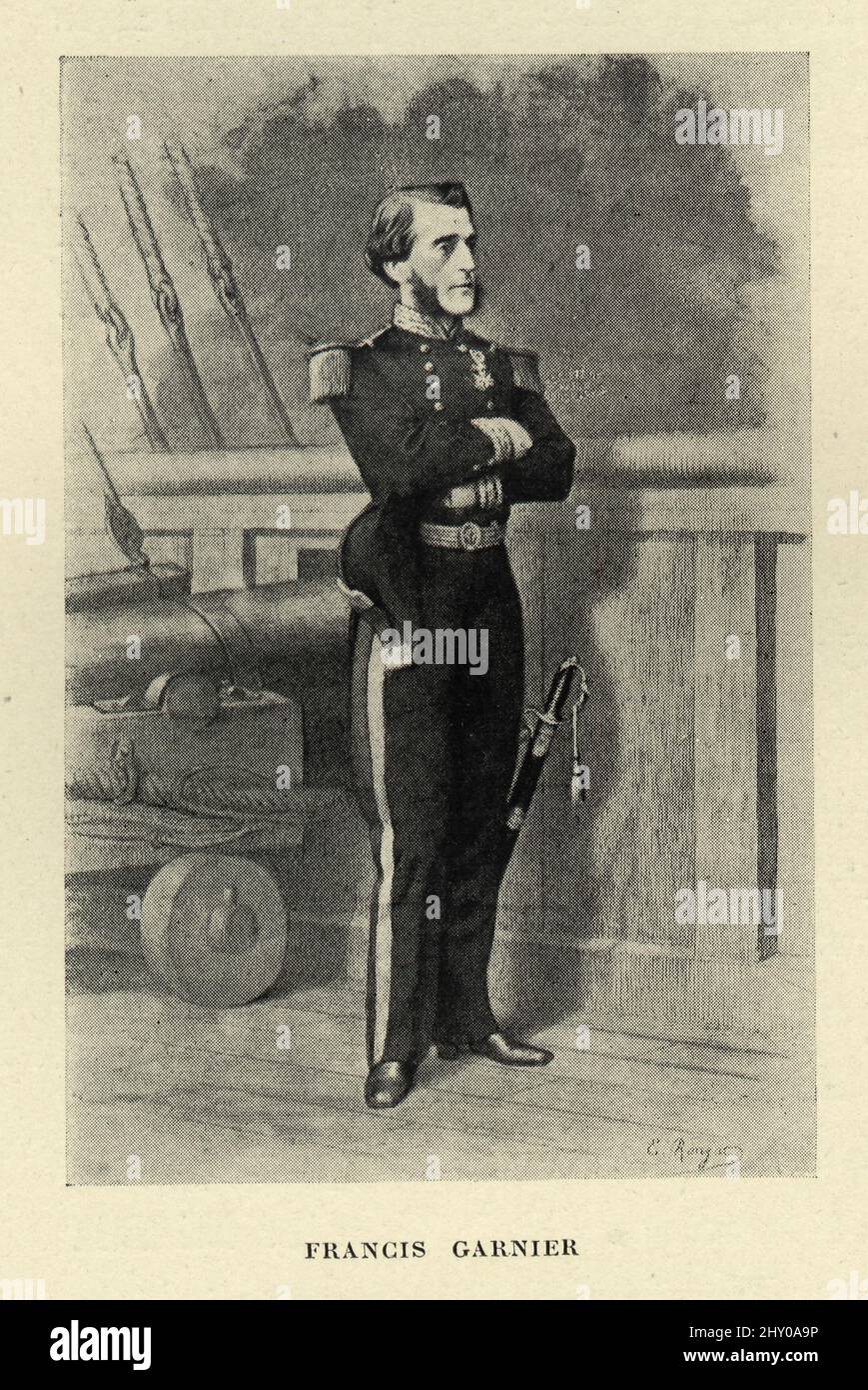 Francis Garnier a French officer, inspector of Indigenous Affairs of ...