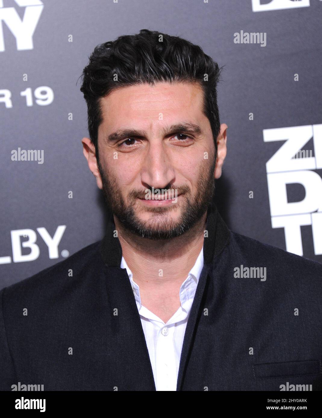 Fares Fares attending the premiere of "Zero Dark Thirty" in Hollywood ...
