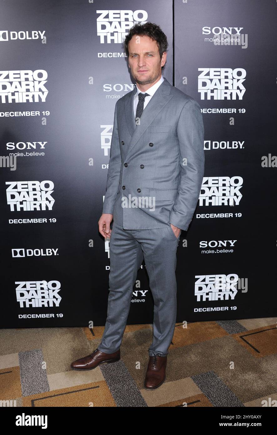 Jason Clarke attending the premiere of "Zero Dark Thirty" in Hollywood ...