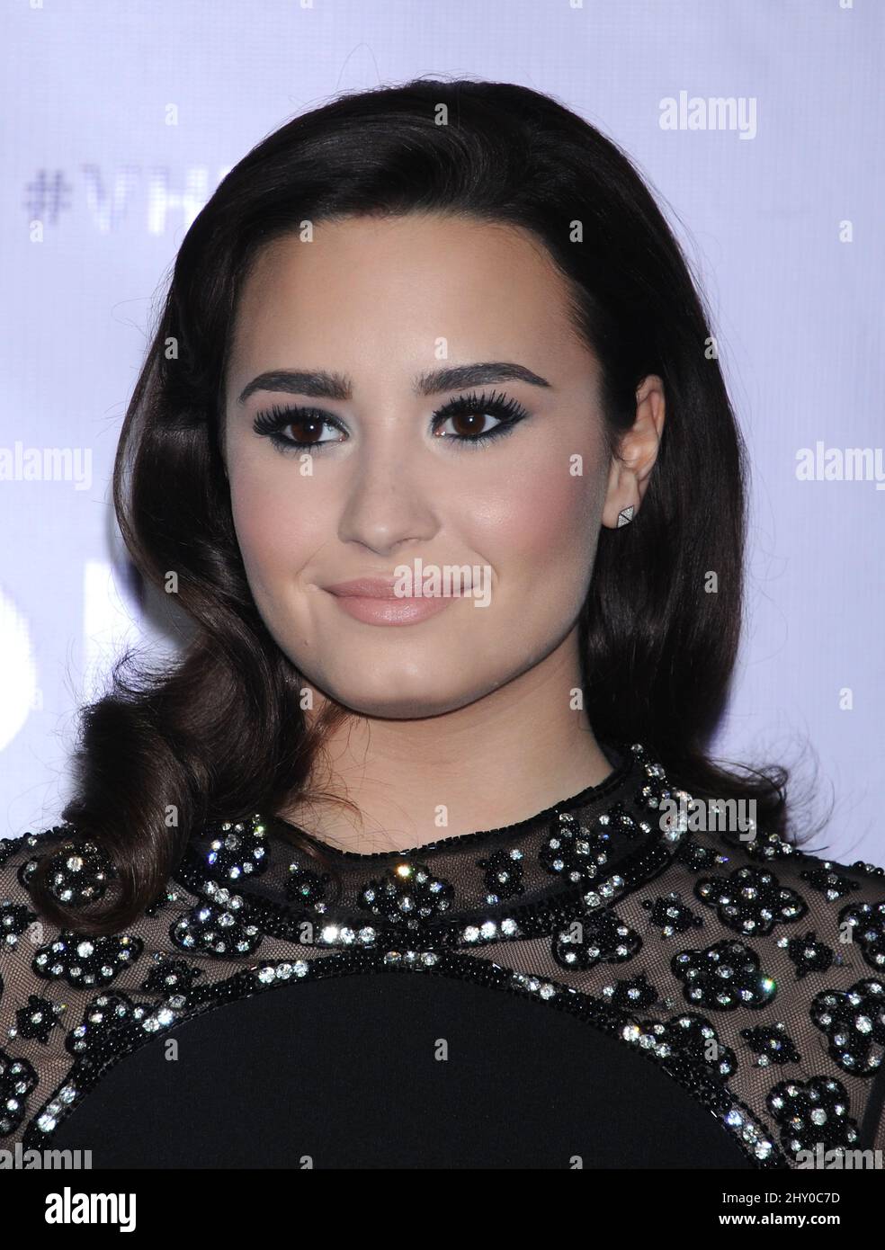 Demi Lovato attending the "VH1 Divas" 2012 held at The Shrine ...