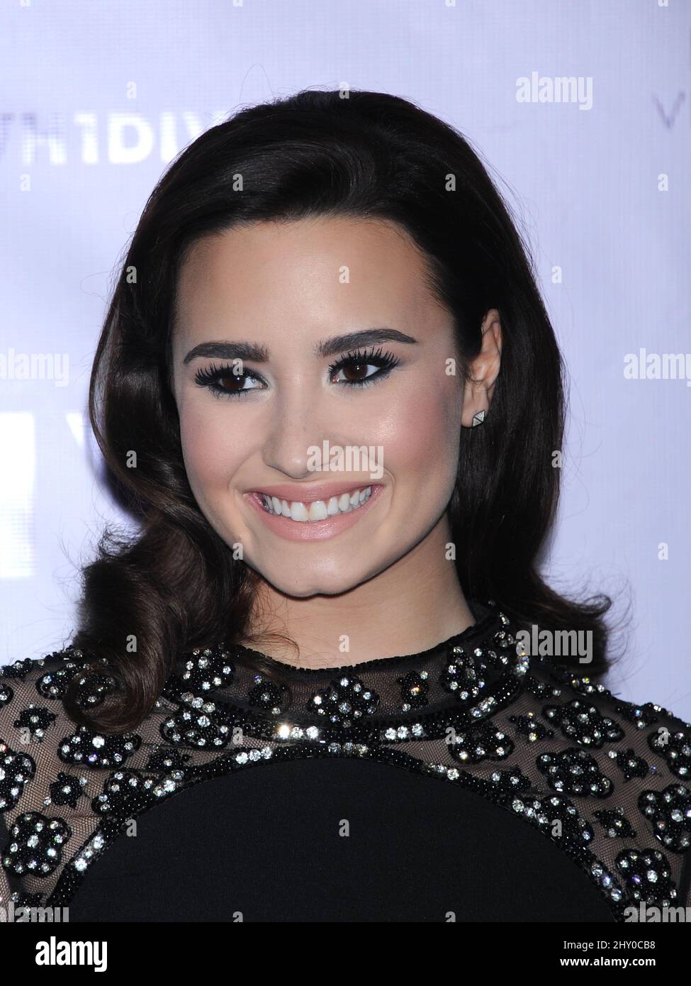 Demi Lovato attending the "VH1 Divas" 2012 held at The Shrine ...