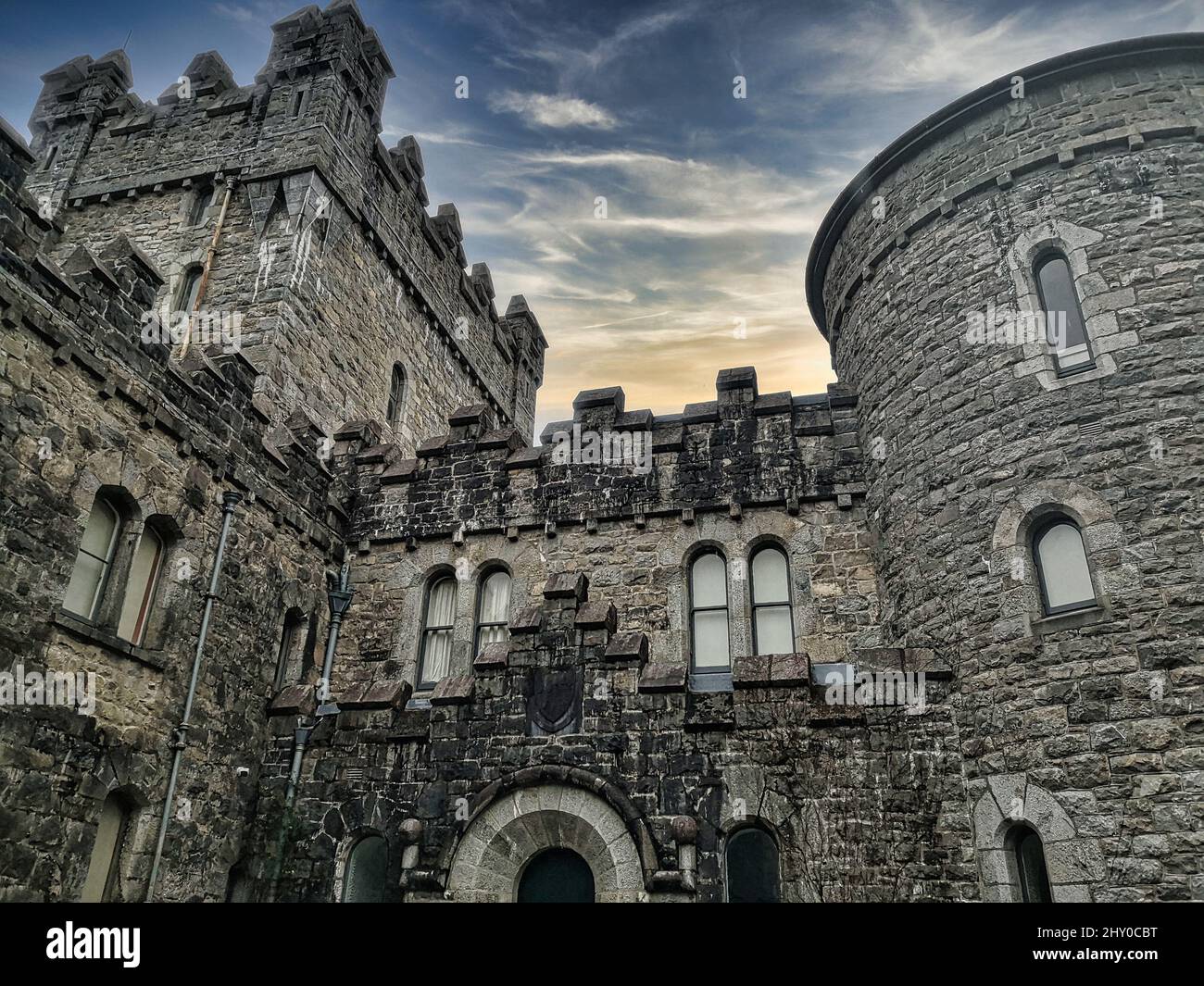 Historic Glenveagh Castle in Donegal, Ireland Stock Photo - Alamy