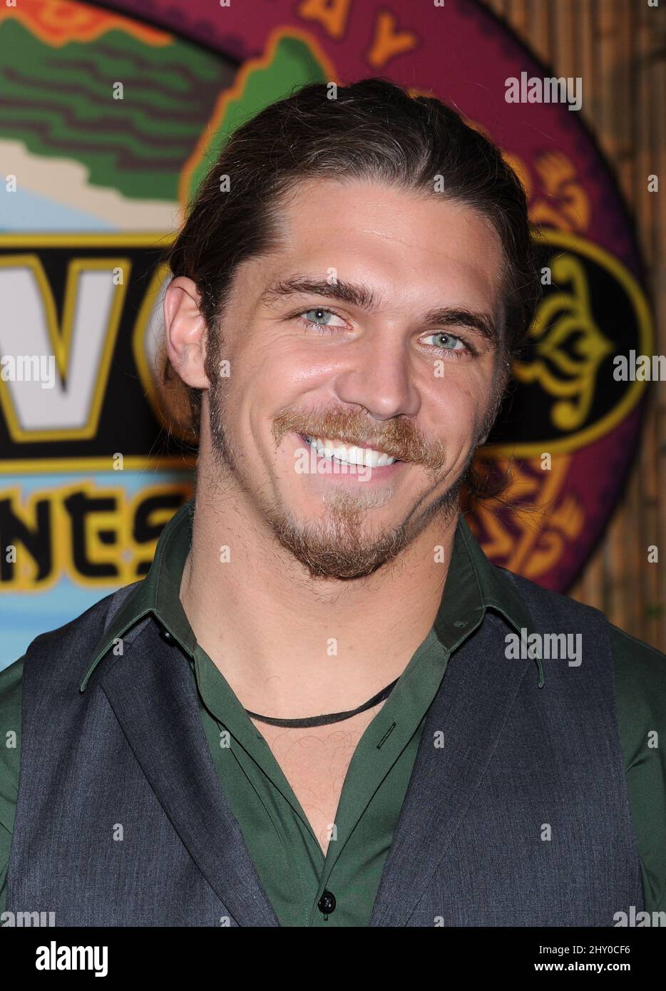 Malcolm Freberg attending the Survivor 25: Philippines Finale held at ...