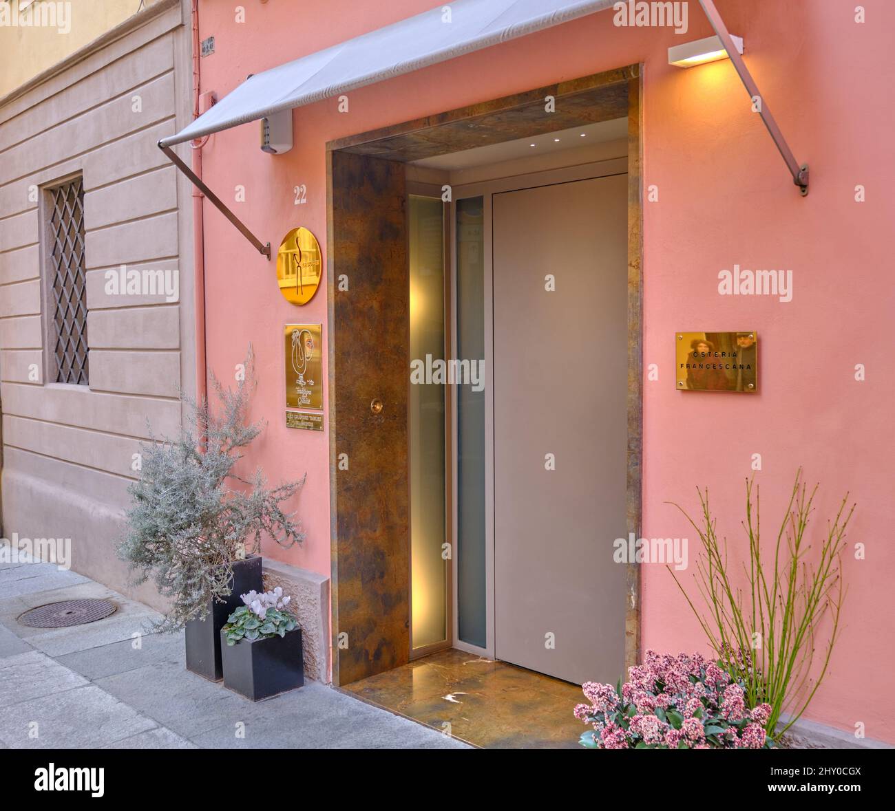 Osteria Francescana - Chef Massimo Bottura, Modena march 2022 Stock ...