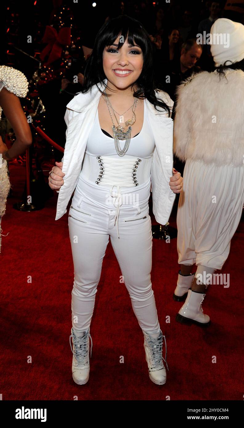 Jennel Garcia attending the 2012 "X Factor" Finale Show held at CBS ...