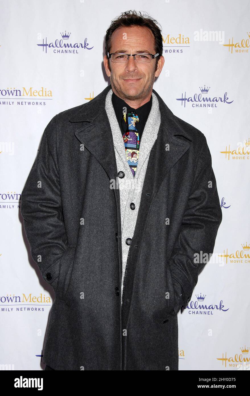 Luke Perry attending the Hallmark Channel and Hallmark Movie Channel's ...