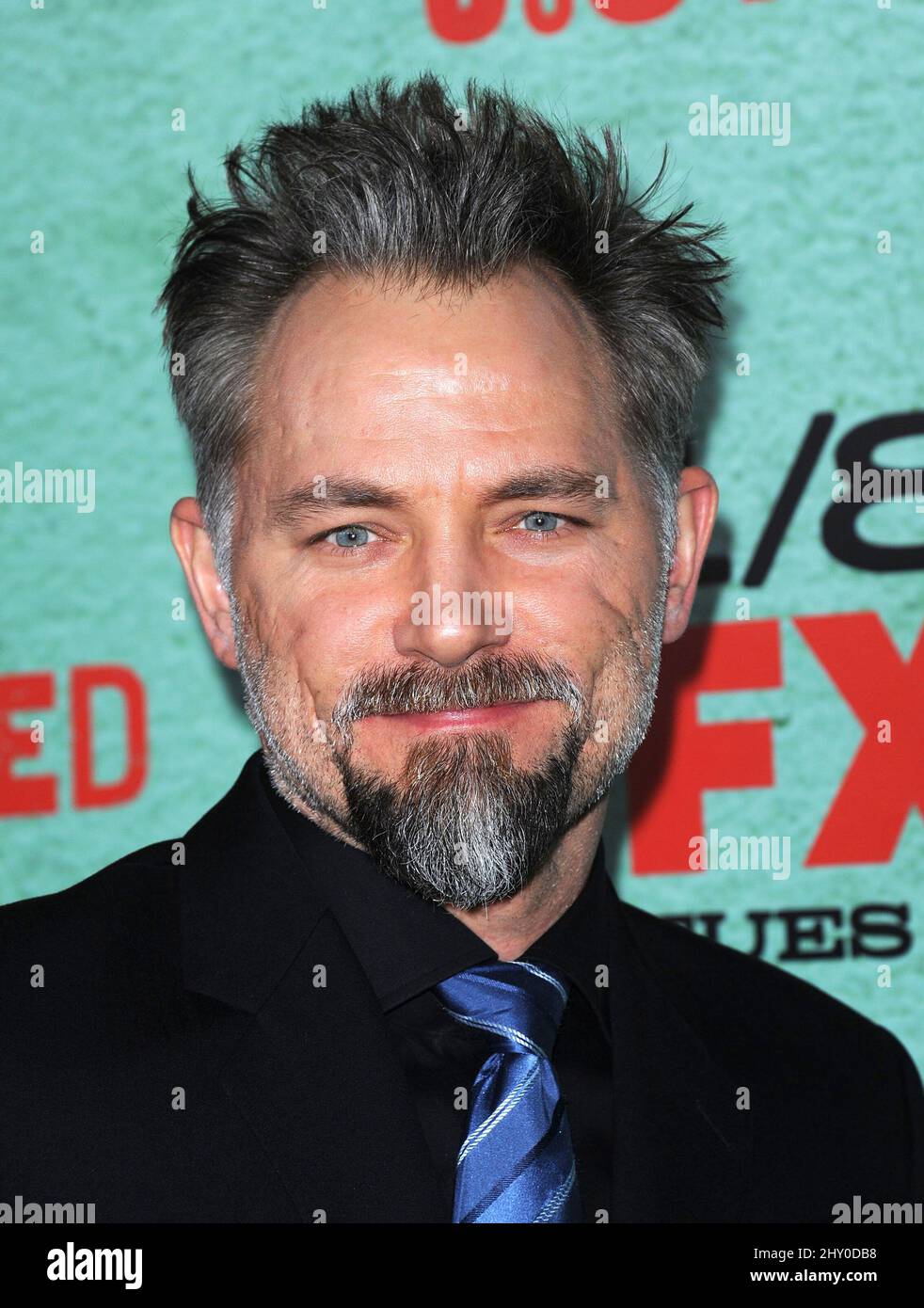 David Meunier attending the "Justified" Season Premiere held at ...