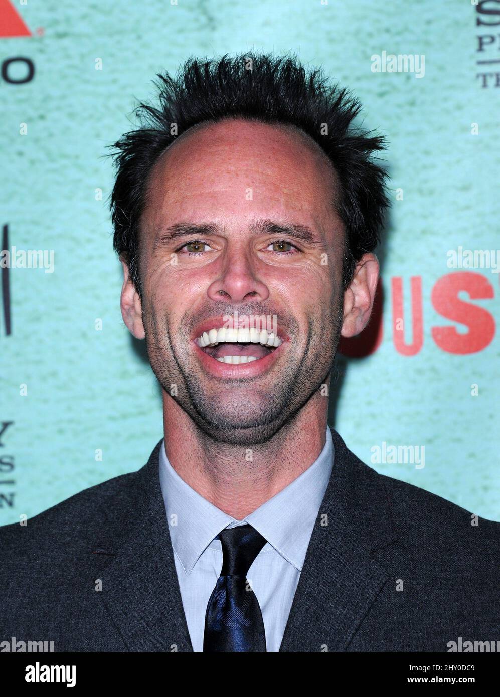Walton Goggins attending the "Justified" Season Premiere held at ...