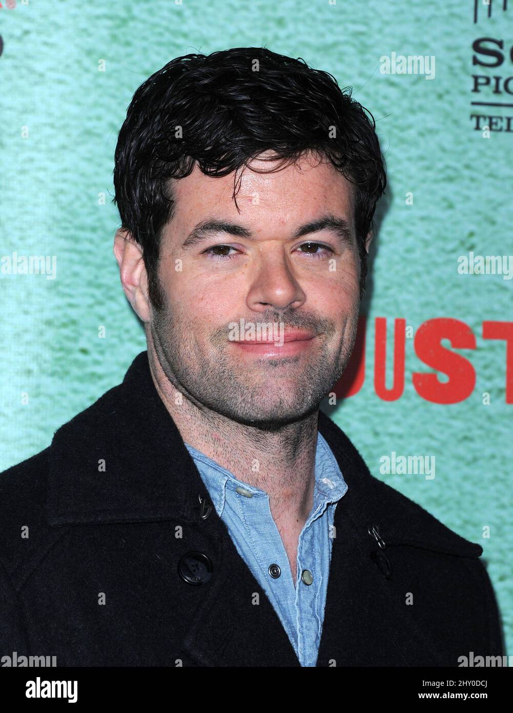 Robert Baker attending the "Justified" Season Premiere held at Paramount Studios in Los Angeles ...