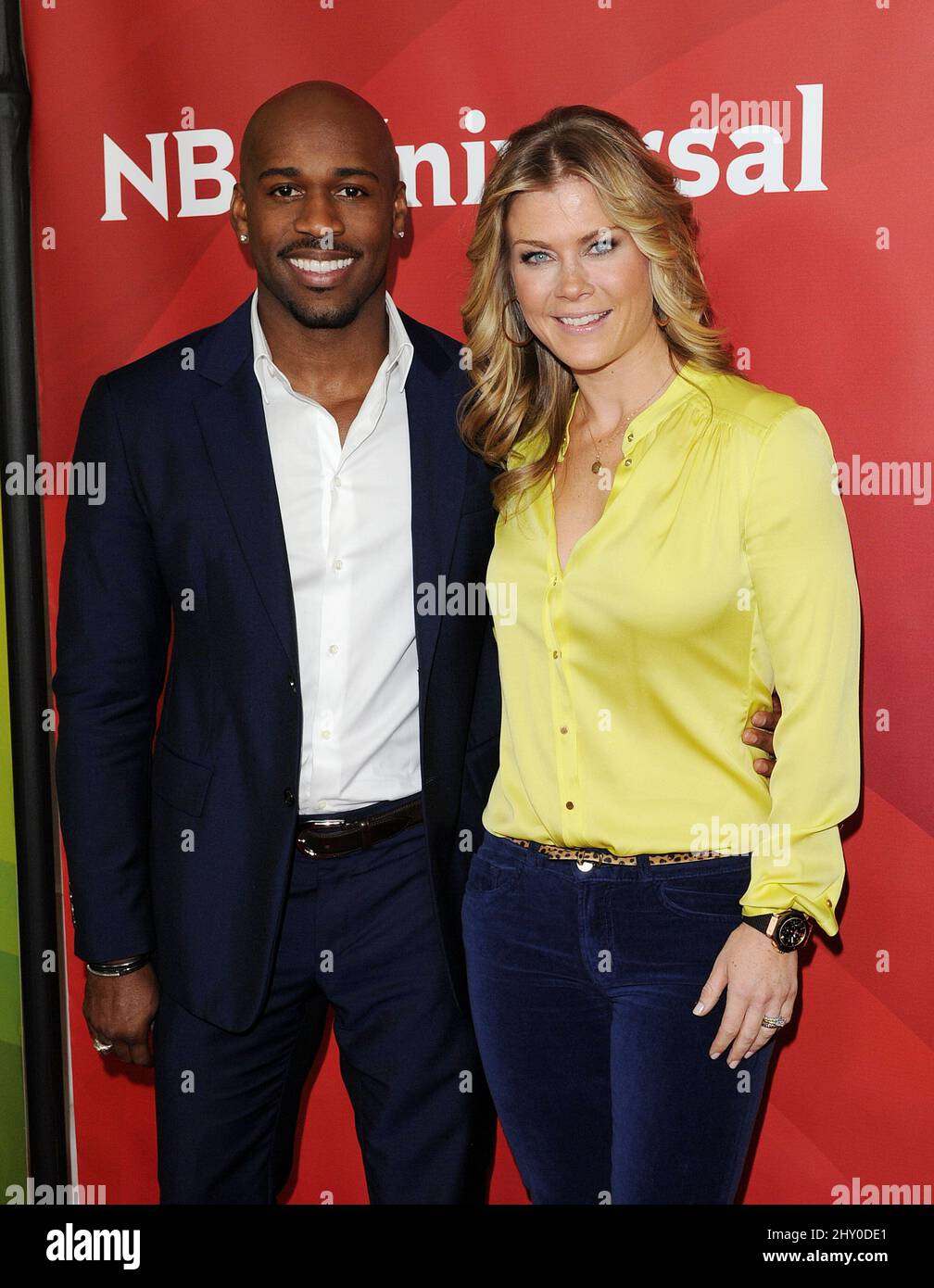 Alison sweeney and dolvett quince hi-res stock photography and images ...