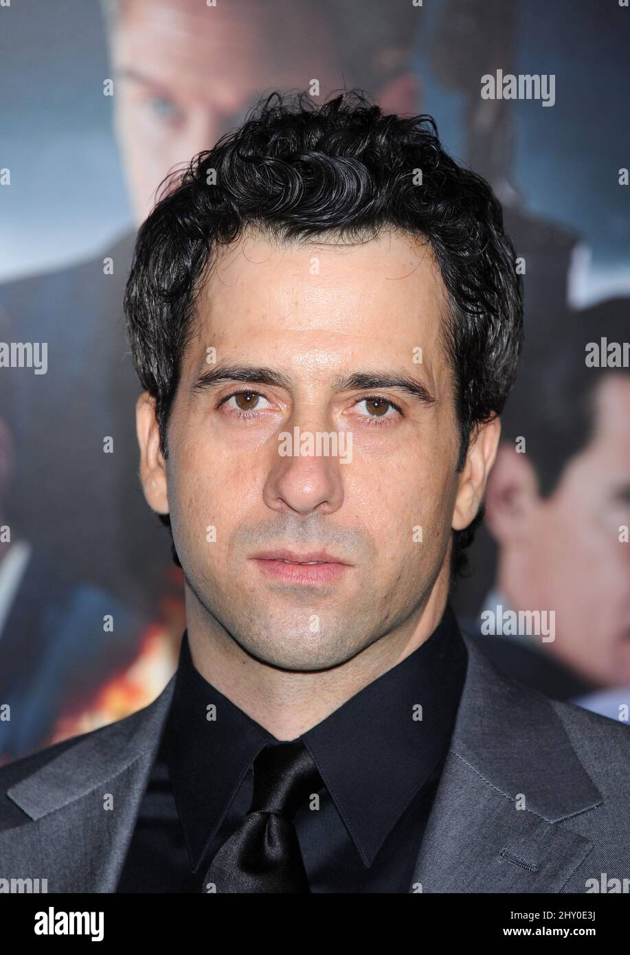 Troy Garity attending the premiere of Gangster Squad in Los Angeles ...
