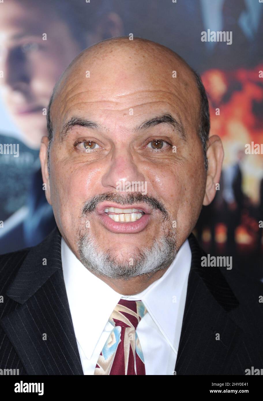 John Polito attending the premiere of Gangster Squad in Los Angeles ...
