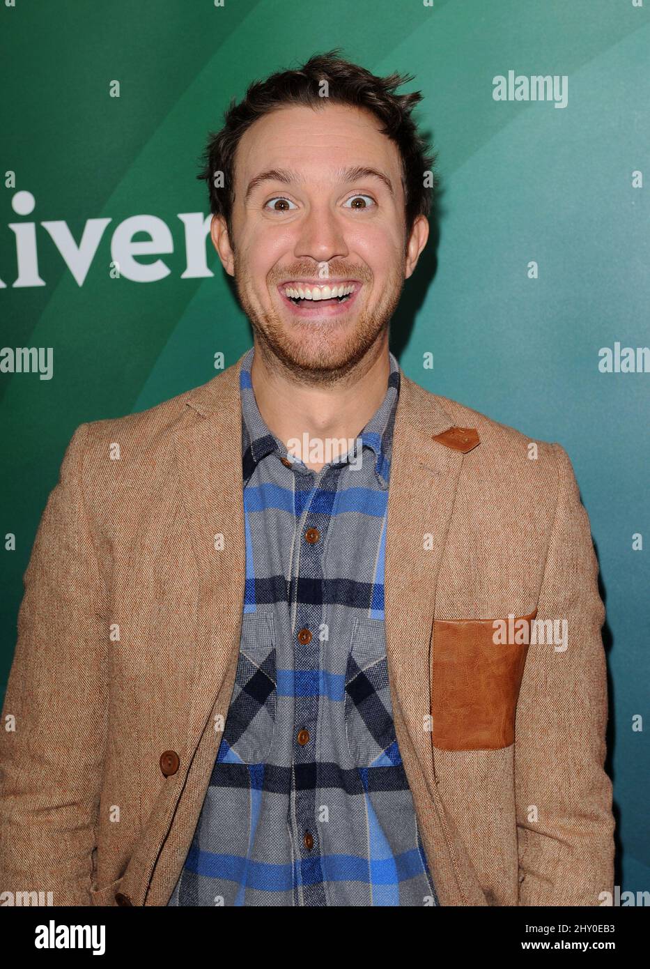 Sam Hunington attending day 2 of the NBC Universal TCA Press Tour in ...