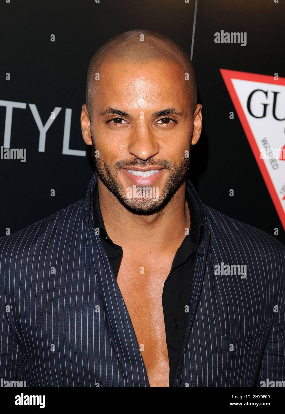 Ricky Whittle attending the "W and Guess Celebrate 30 Years of Fashion ...