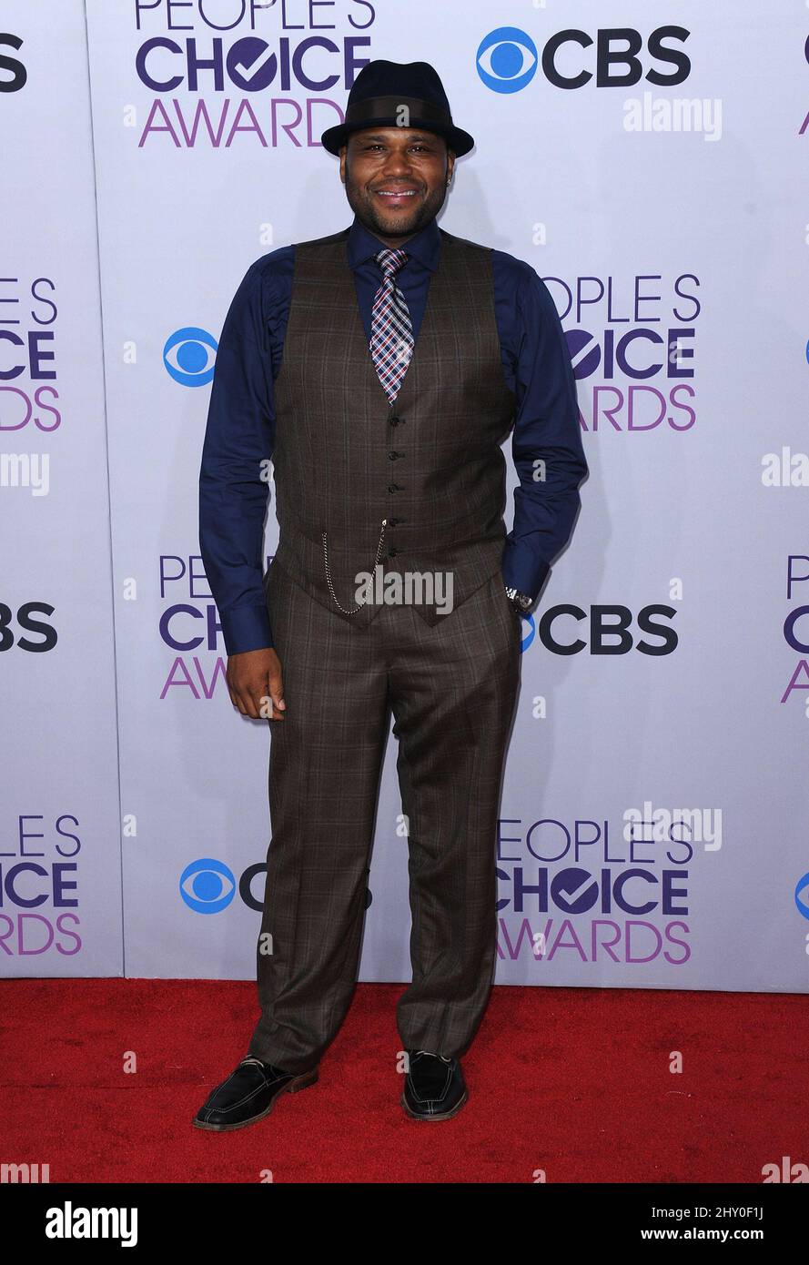 Anthony Anderson arriving at the People's Choice Awards 2013 held at ...