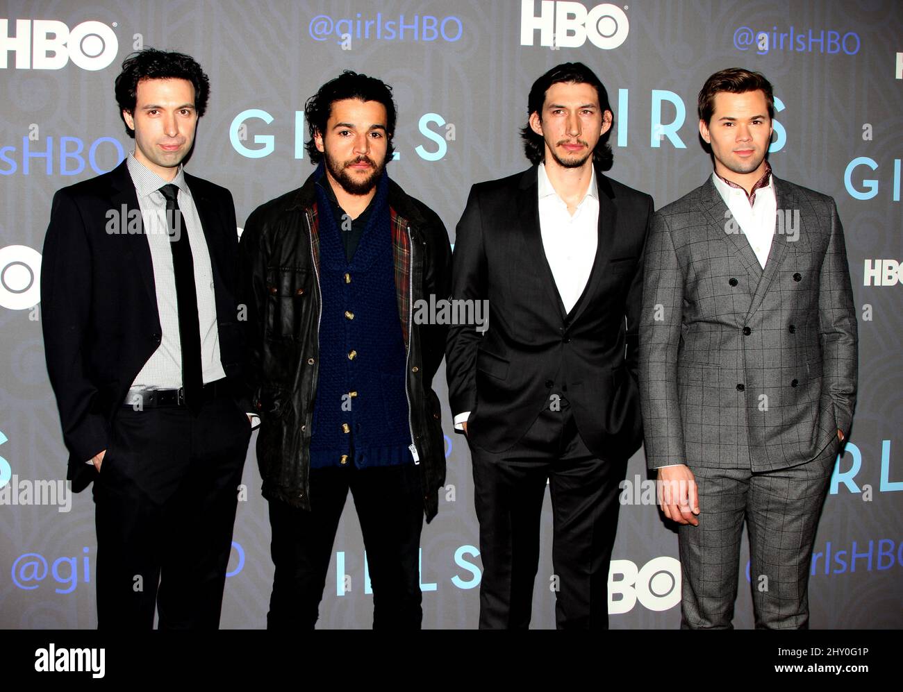 Alex Karpovsky, Christopher Abbott, Adam Driver and Andrew Ranne ...