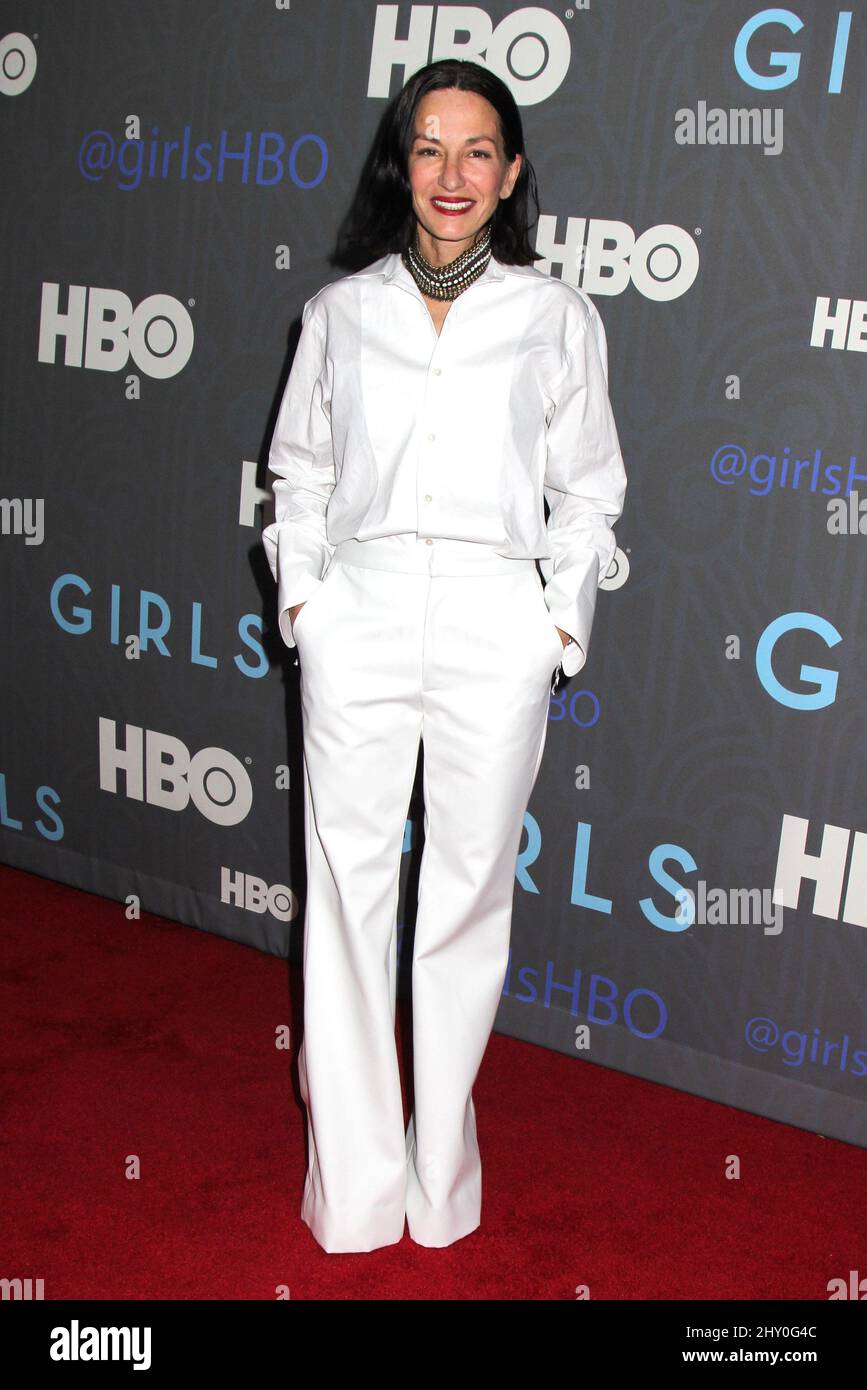 Cynthia Rowley attending the premiere of HBO's "Girls" Season 2 at NYU ...