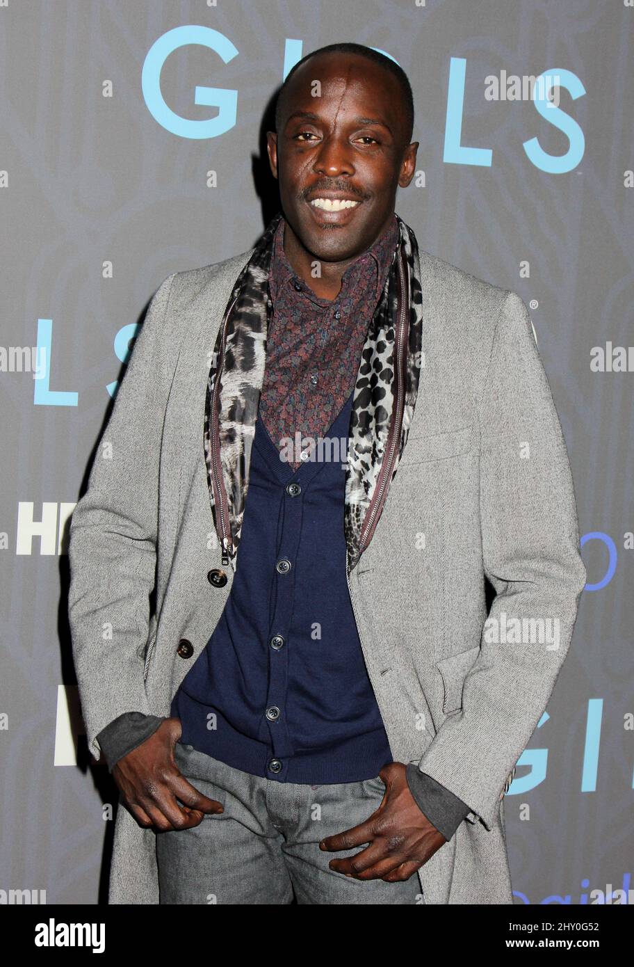 Michael Kenneth Williams attending the premiere of HBO's "Girls" Season ...