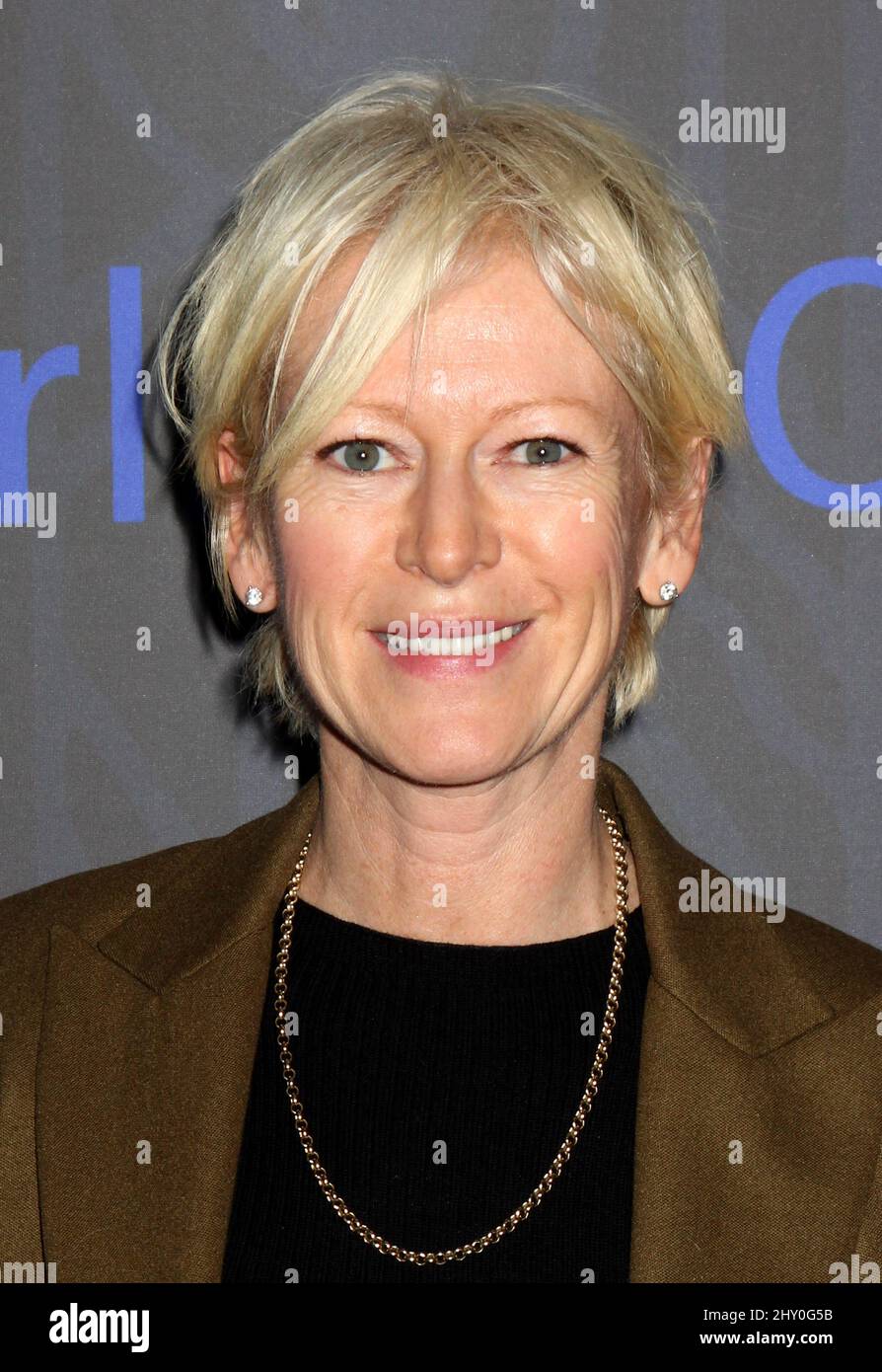 Joanna Coles attending the premiere of HBO's "Girls" Season 2 at NYU ...