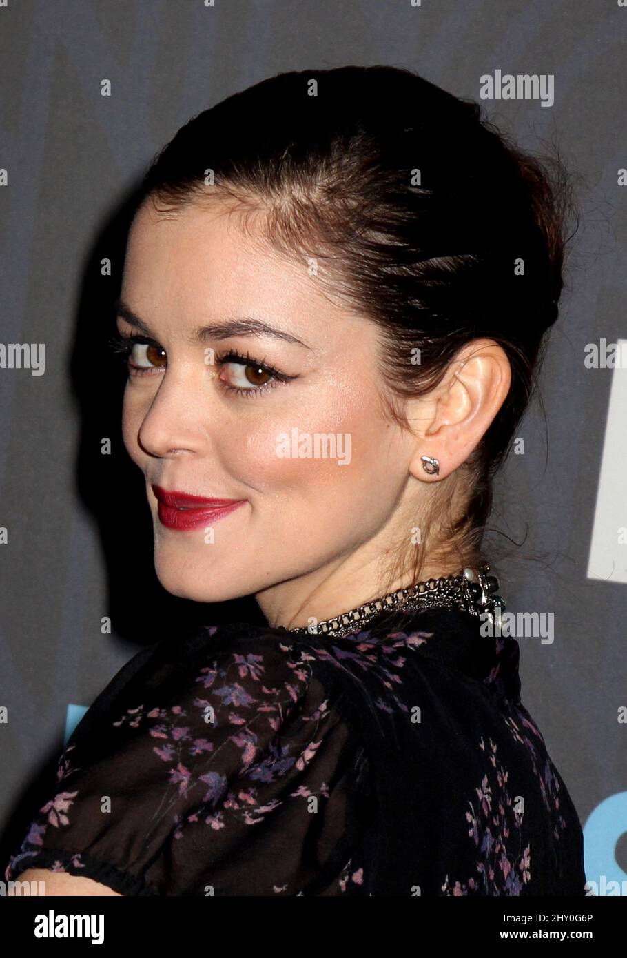 Nora Zehetner attending the premiere of HBO's "Girls" Season 2 at NYU ...