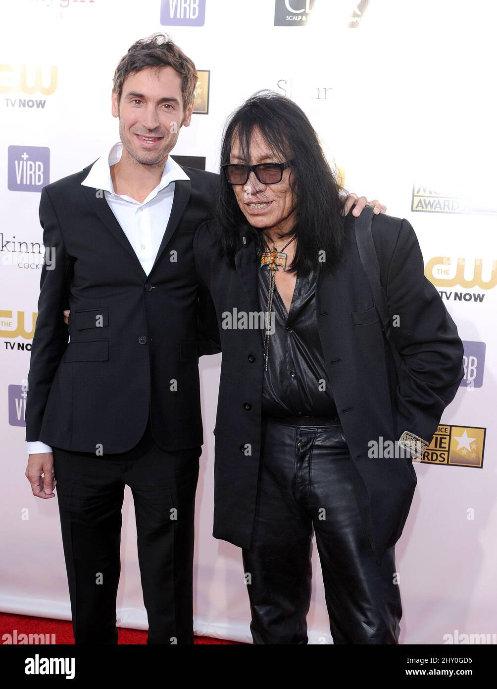Malik Bendjelloul and Sixto Rodriguez arriving for the 2013 Critics ...