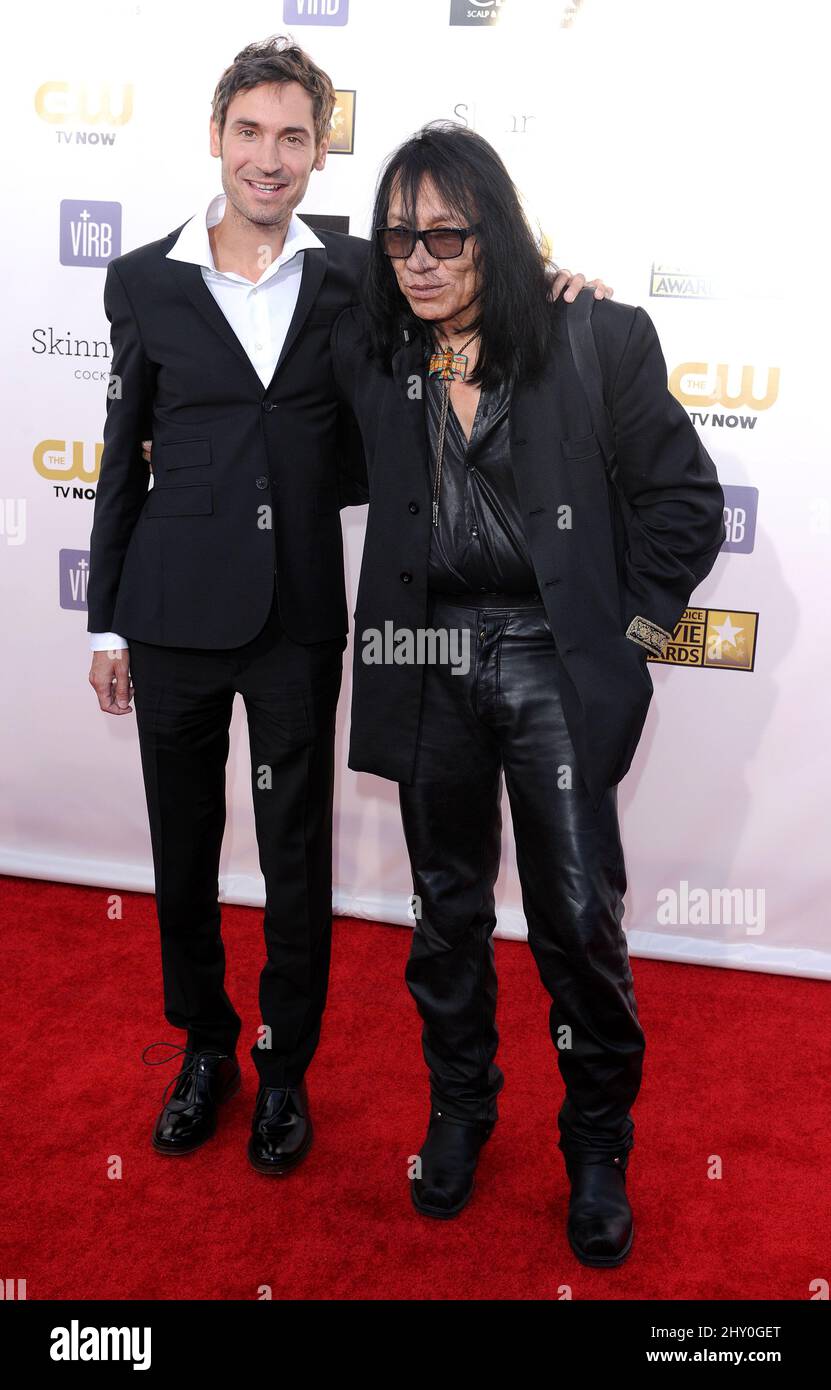 Malik Bendjelloul and Sixto Rodriguez arriving for the 2013 Critics ...