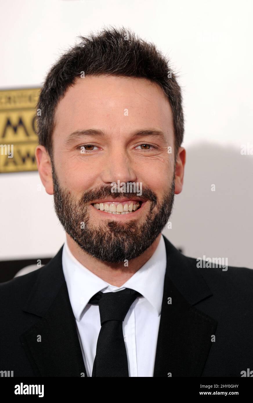 Ben Affleck arriving for the 2013 Critics Choice Movie Awards, held at Barker Hanger, Los ...