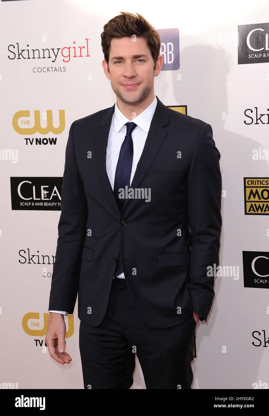 John Krasinski arriving for the 2013 Critics Choice Movie Awards, held ...