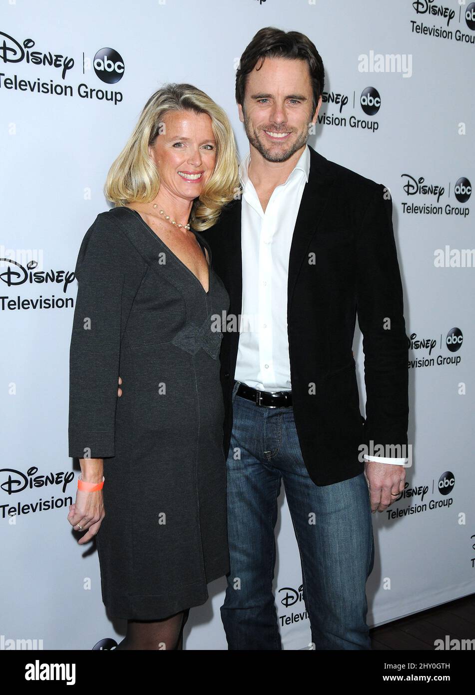 Charles Esten and Patty Esten arriving for the Disney ABC Television ...