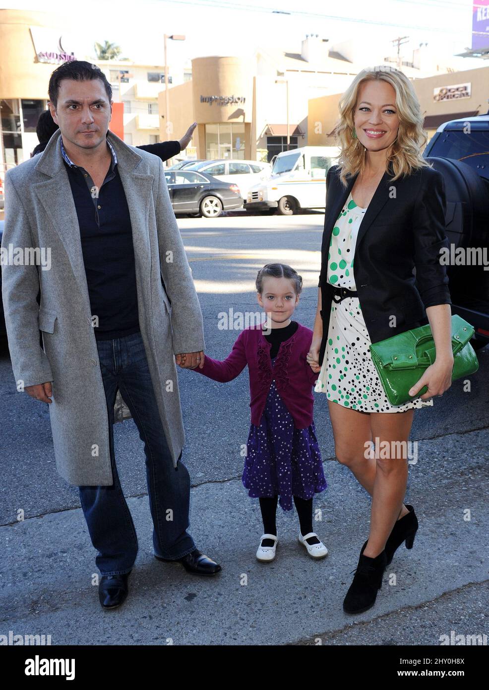 Jeri Ryan and her family attending the "Gold Meets Golden" Gala at ...