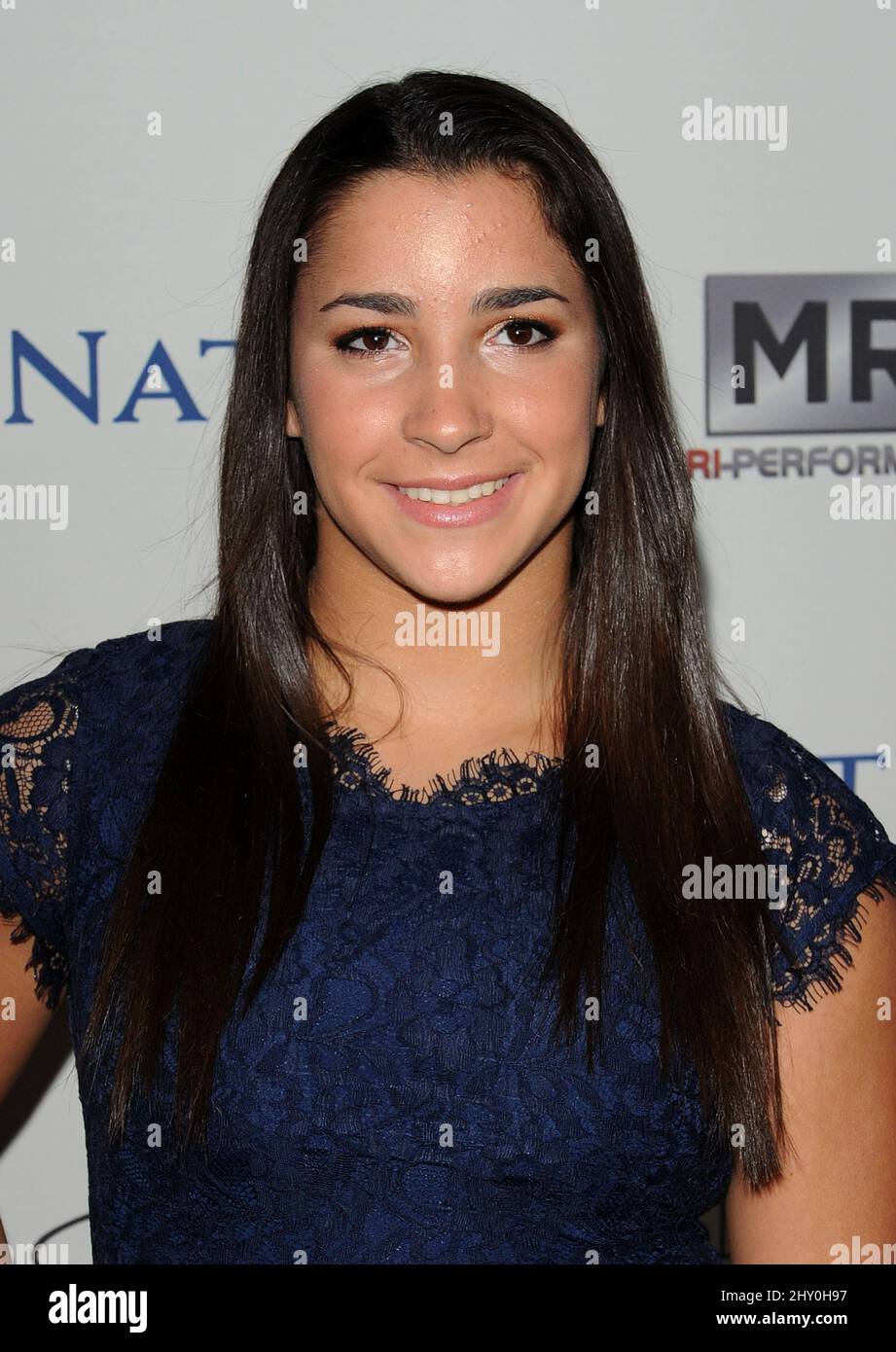 Aly Raisman attending the "Gold Meets Golden" Gala at Equinox, in Los ...