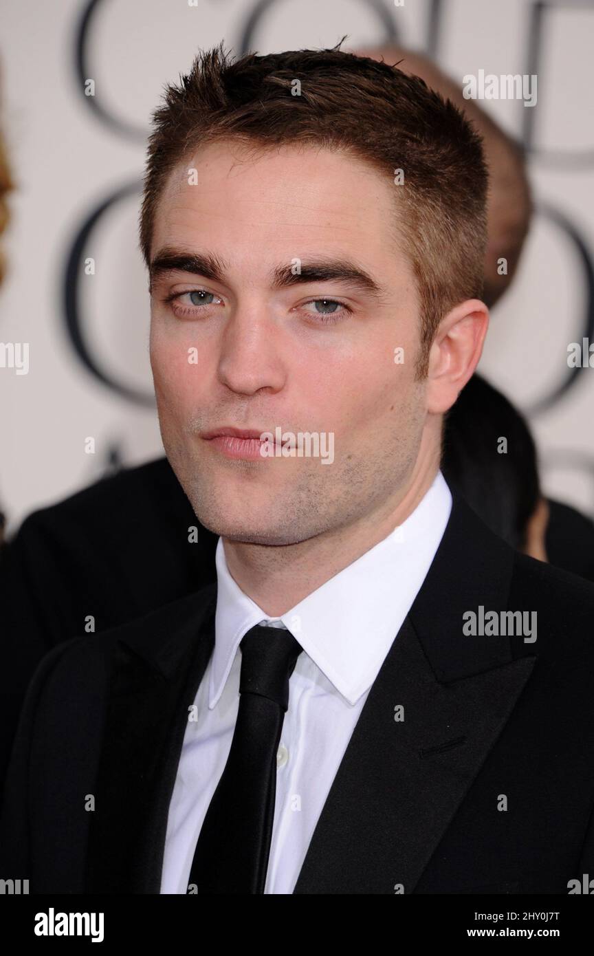 Robert Pattison arrives at the 70th Annual Golden Globe Awards held at ...