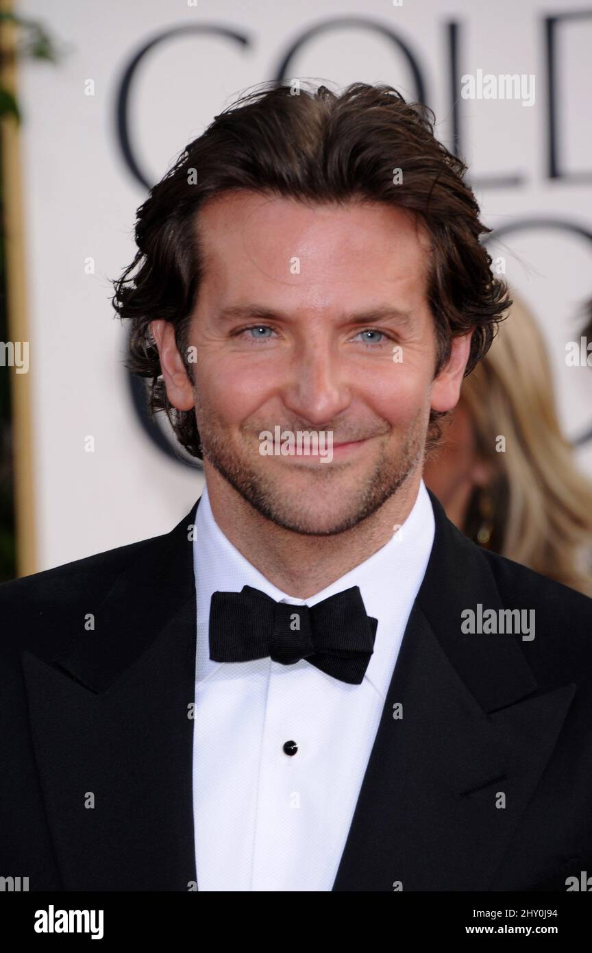 Bradley Cooper arrives at the 70th Annual Golden Globe Awards held at ...