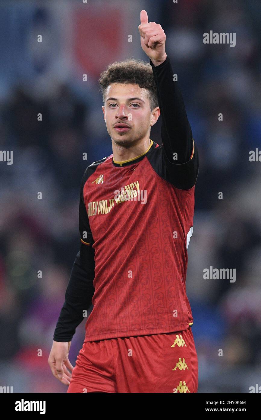 Rome, Italy. 14th Mar, 2022. Ethan Ampadu of Venezia FC during the ...