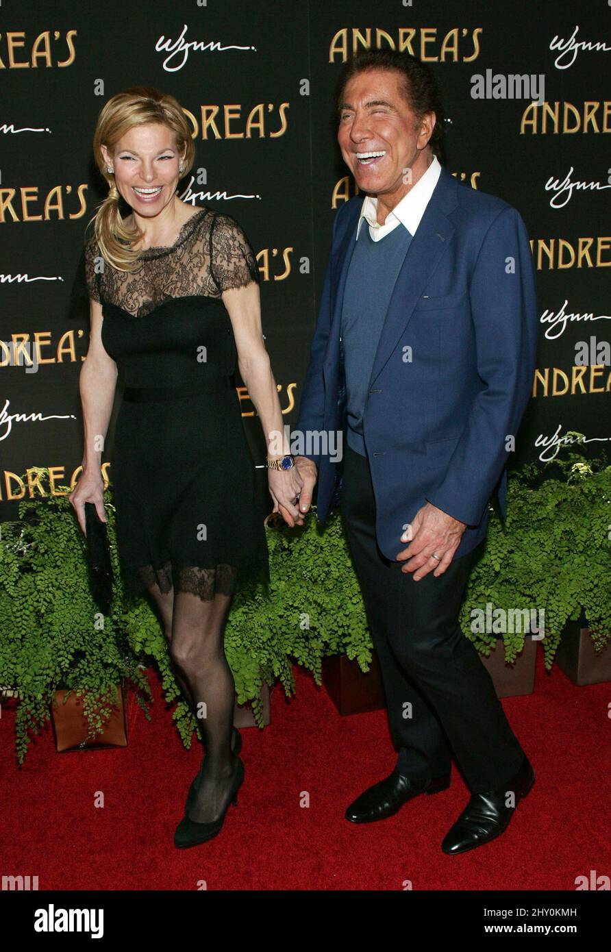 Andrea Wynn, Steve Wynn attending the opening celebration of "Andrea's ...