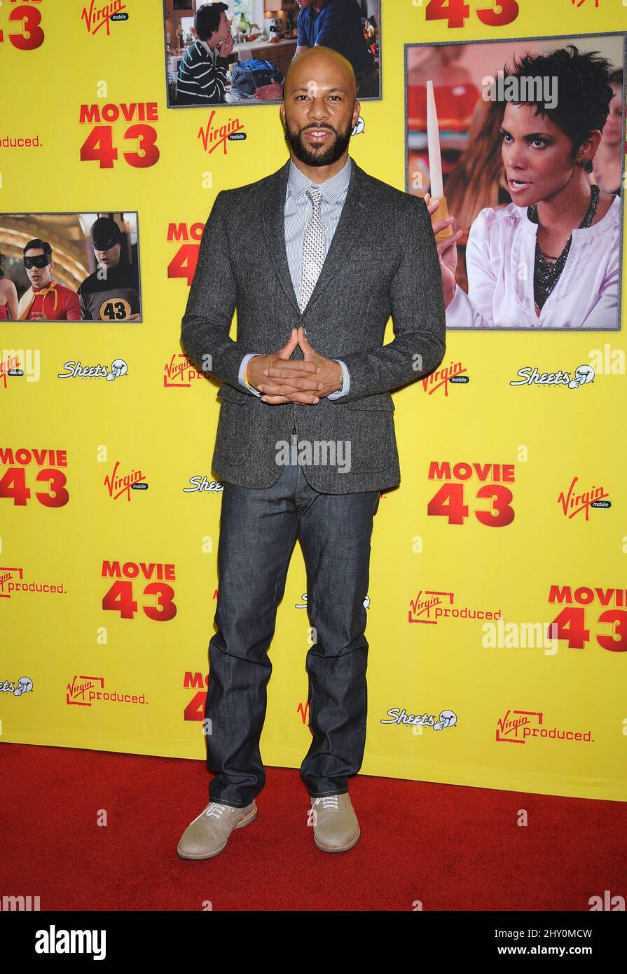 Common attends the "Movie 43" premiere held at Grauman's Chinese ...