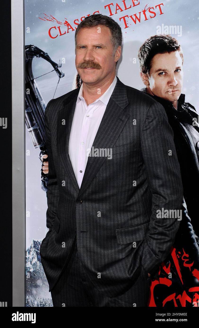 Will Ferrell attending the premiere of "Hansel & Gretel: With Hunters ...