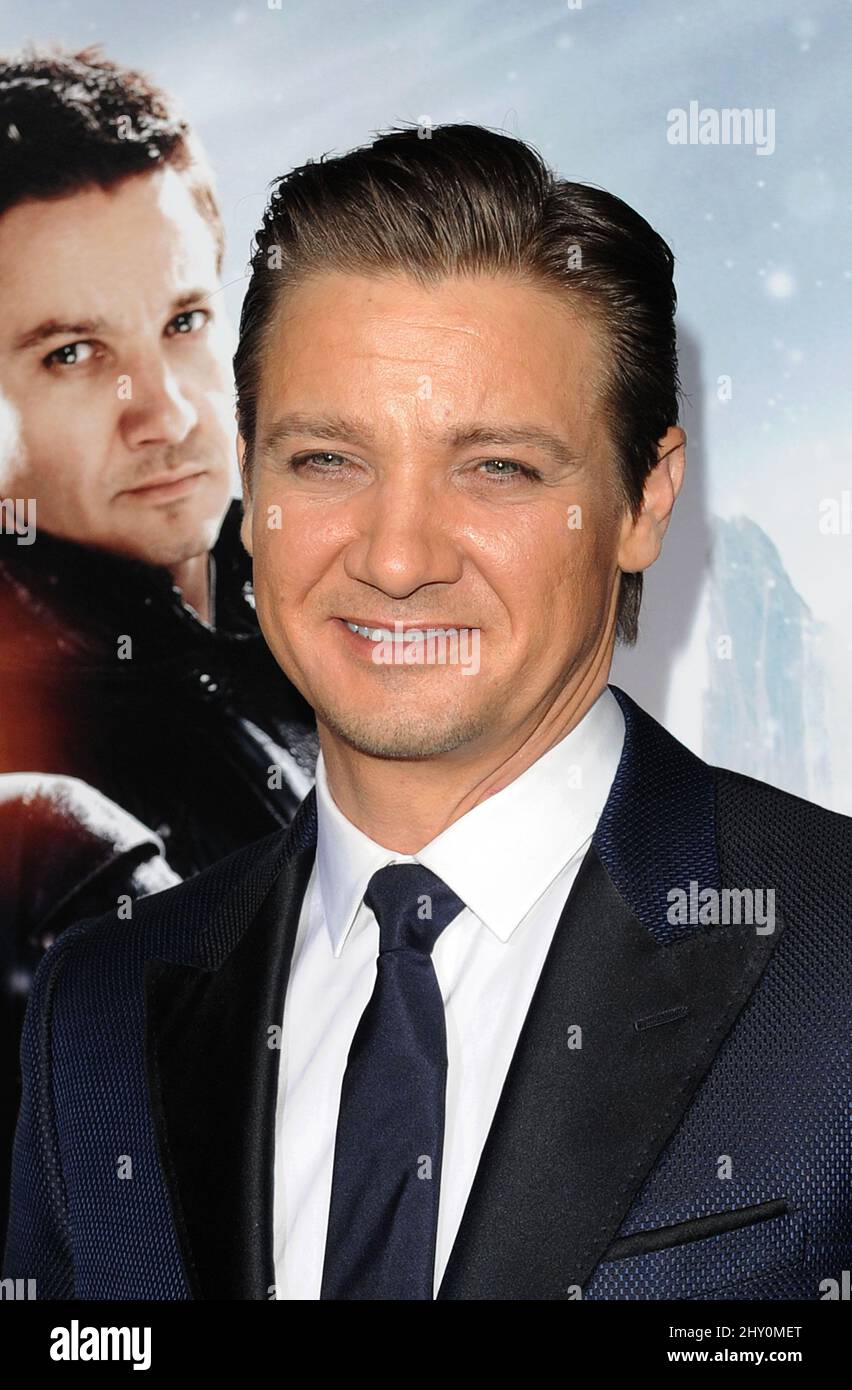 Jeremy Renner attending the premiere of "Hansel & Gretel: With Hunters ...
