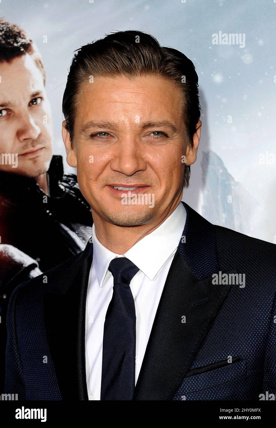 Jeremy Renner attending the premiere of "Hansel & Gretel: With Hunters ...