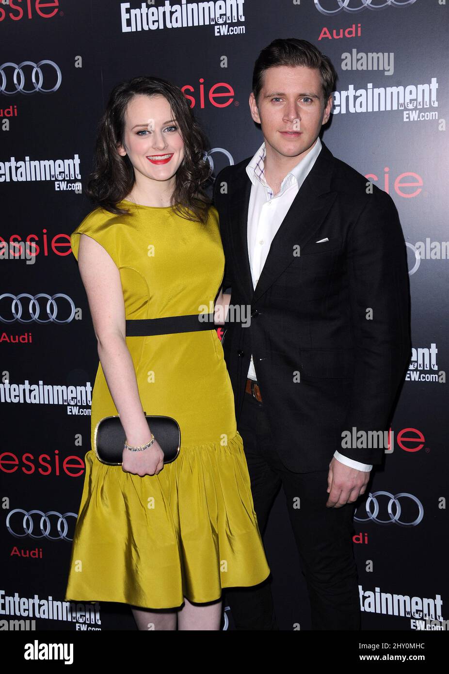 Sophie McShera and Allen Leech at the Entertainment Weekly Pre-SAG ...