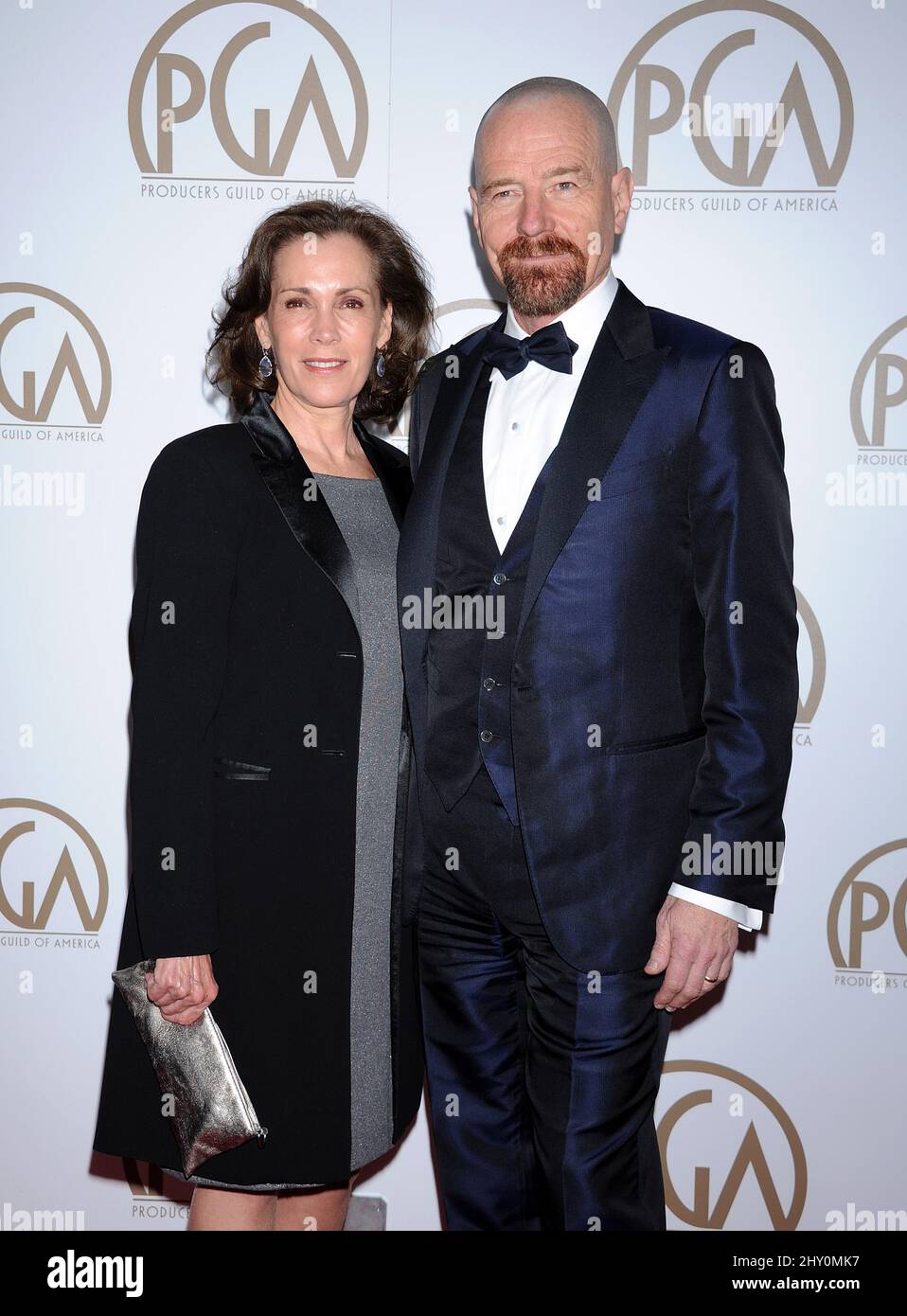 Bryan Cranston and Robin Dearden arriving for the 24th Annual Producers ...
