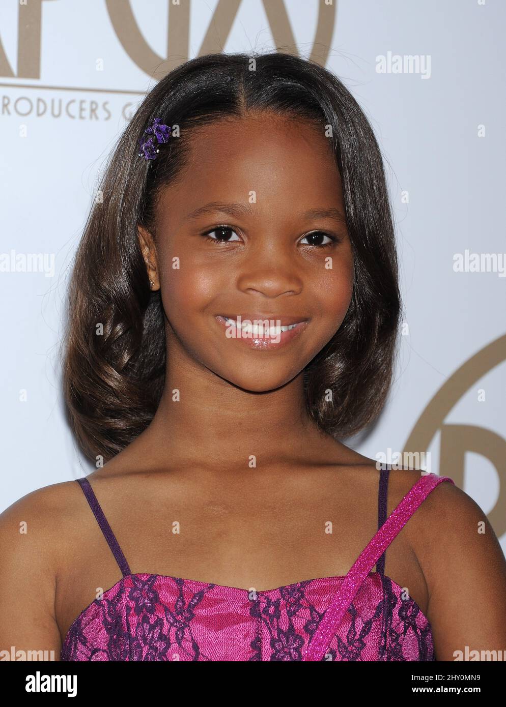 Quvenzhane wallis arriving hi-res stock photography and images - Alamy