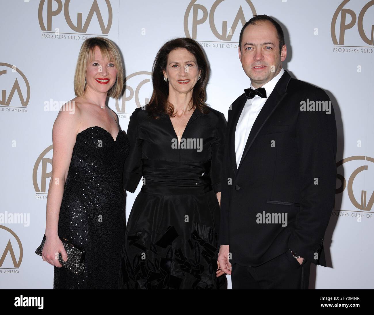 Gareth Neame and Donna Neame arriving for the 24th Annual Producers ...