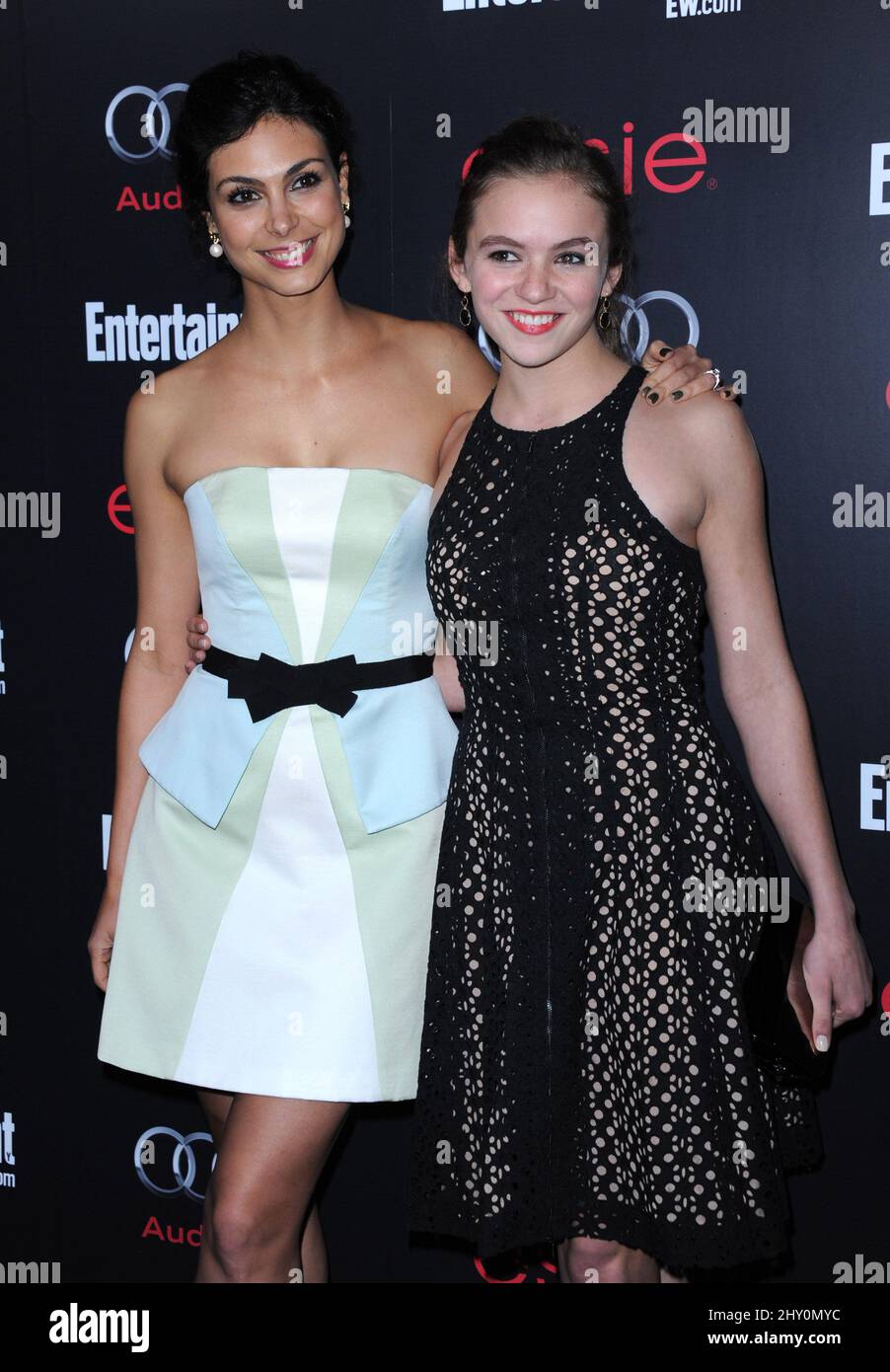 Morena Baccarin and Morgan Saylor attending the Entertainment Weekly ...