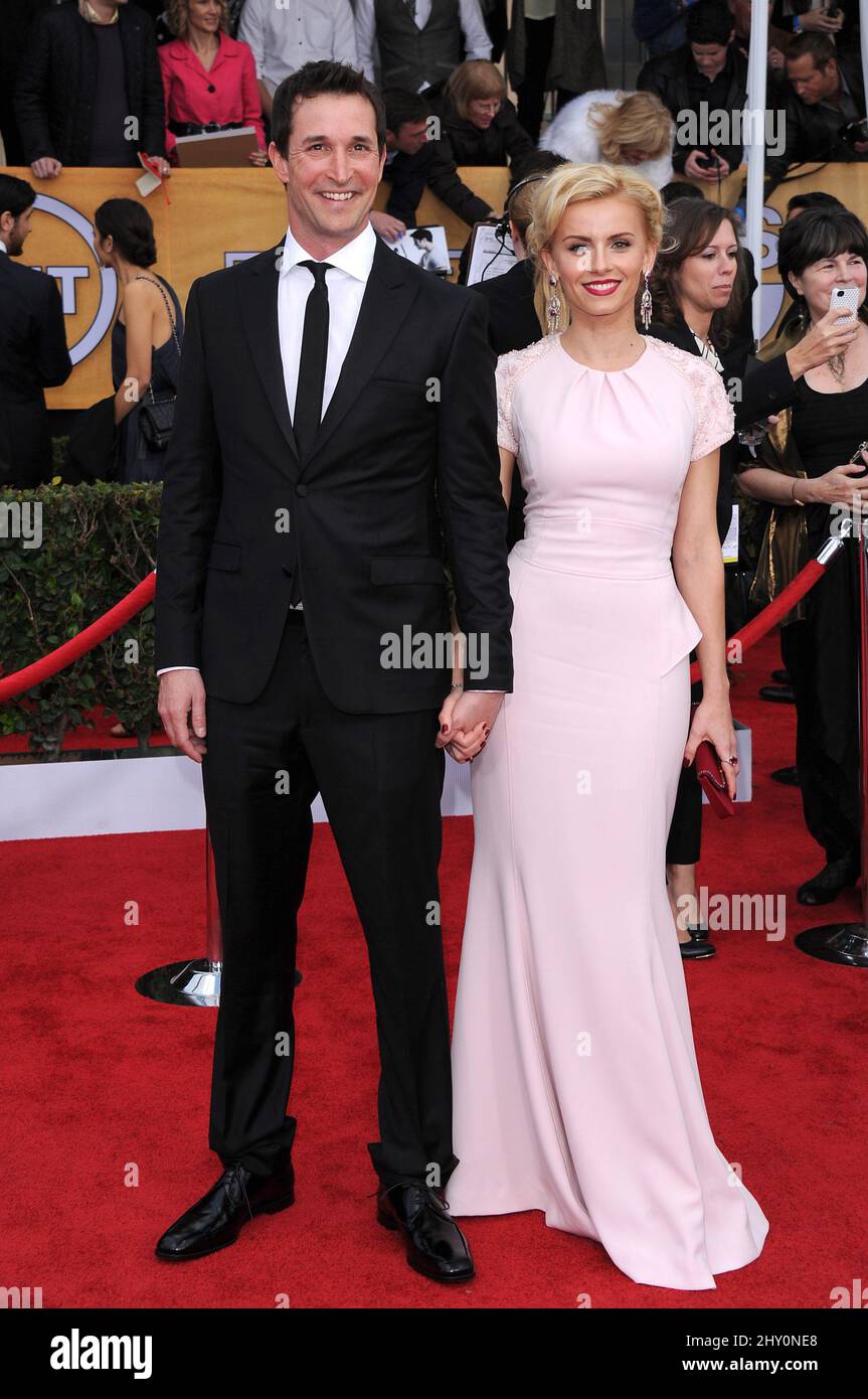 Noah Wyle and Sara Wells arriving at the 19th Annual Screen Actor's ...