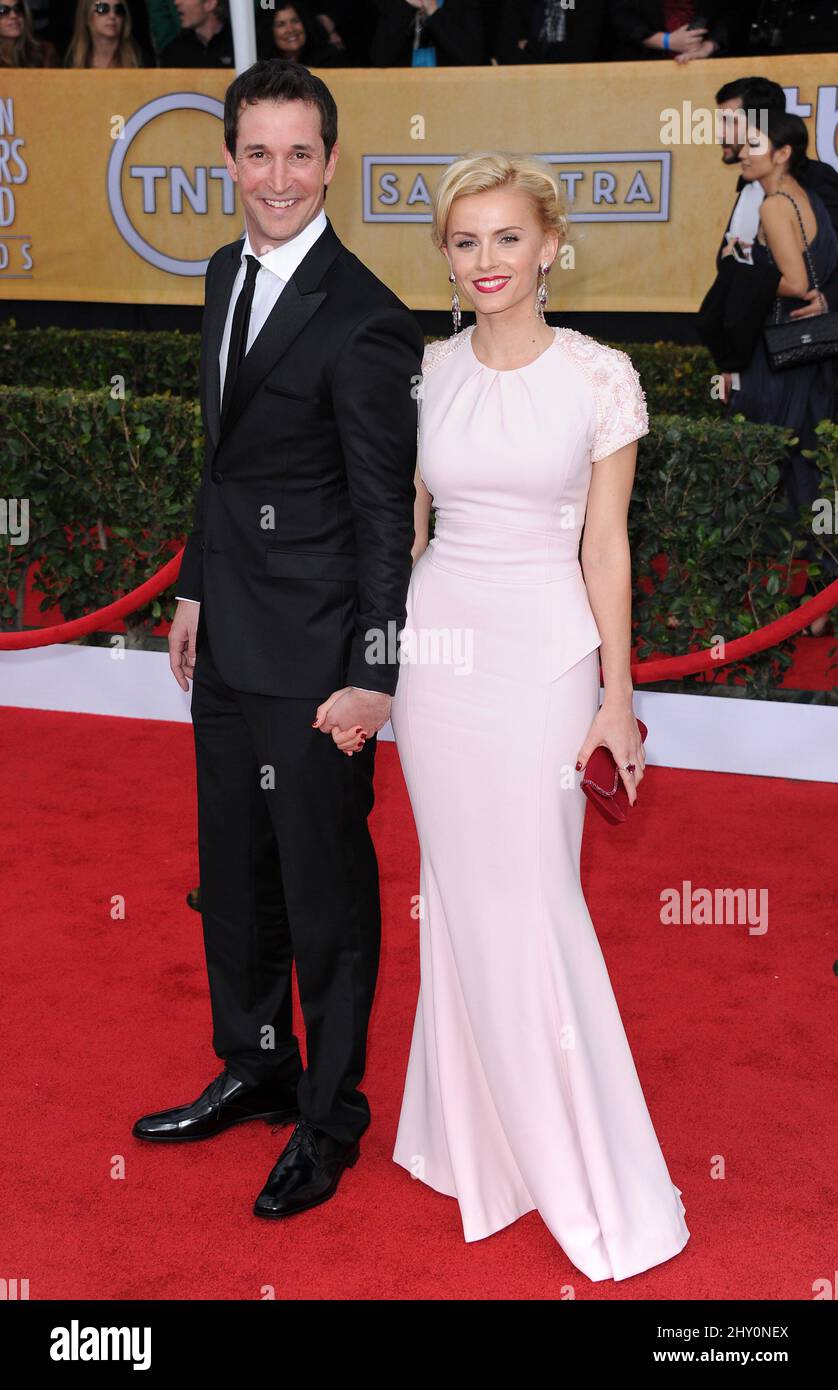 Noah Wyle and Sara Wells arriving at the 19th Annual Screen Actor's ...